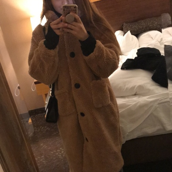 Jackets & Coats | Long Teddy Coat | Poshmark